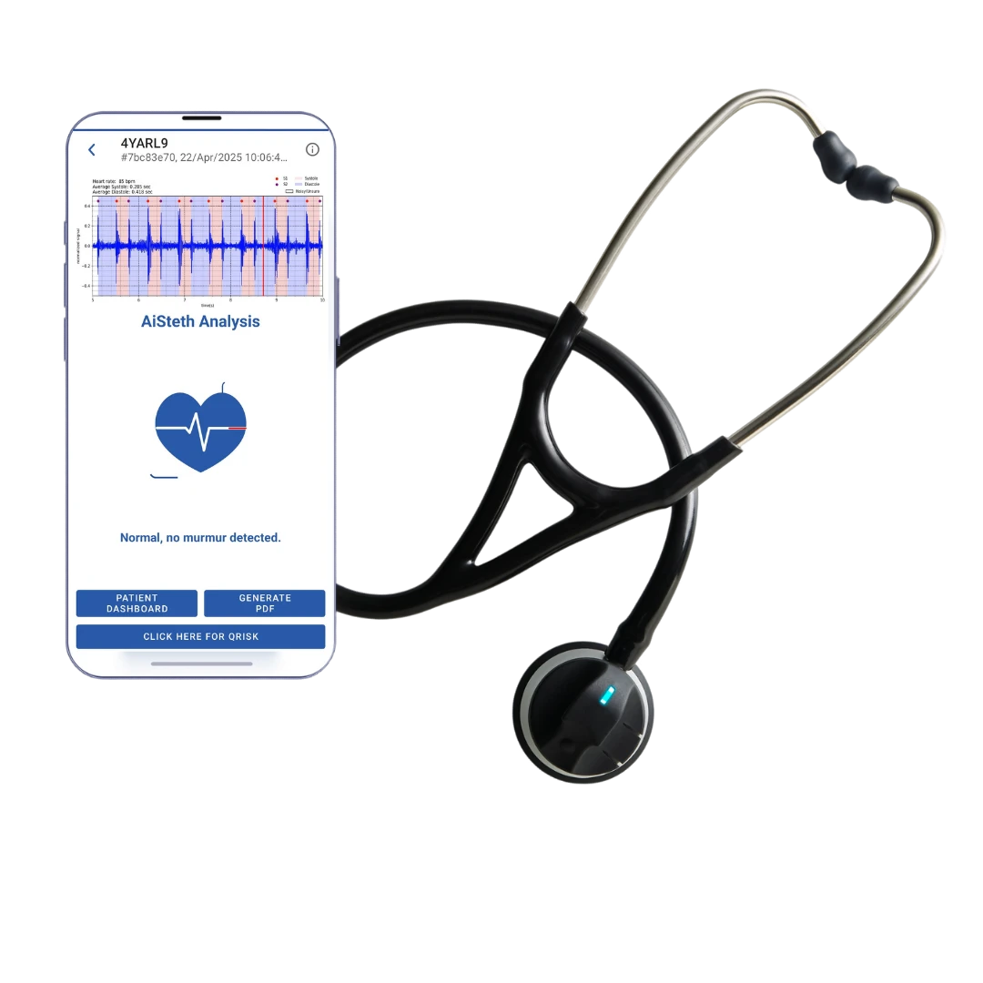 AISTETH - SMART STETHOSCOPE | See the sound